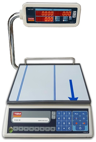 Tem Ege-Led Hesaplamalı Terazi 30 kg