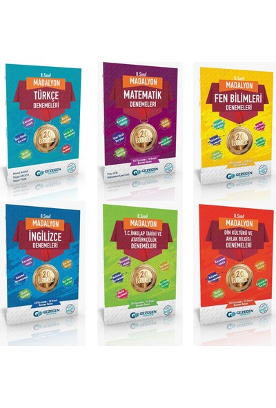 Madalyon 8. Sınıf Lgs 2020 Tüm Branşlar Denemeleri Gezegen Yayıncılık