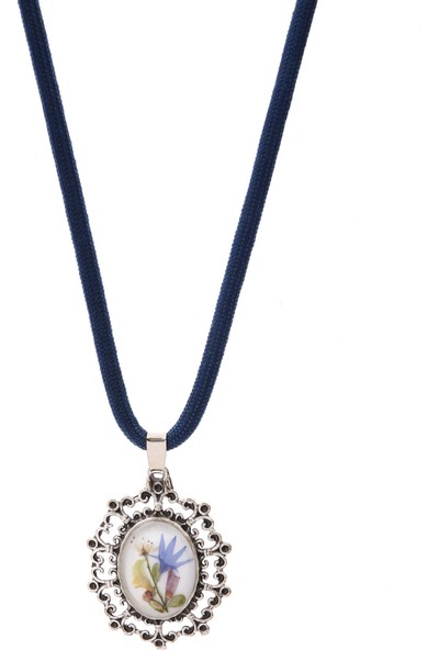 Halley Concept Özel El Yapımı Çiçek Tasarım Reçine Kadın Kolye