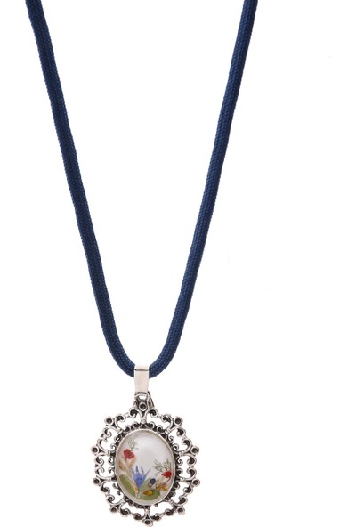 Halley Concept Özel El Yapımı Çiçek Tasarım Reçine Kadın Kolye