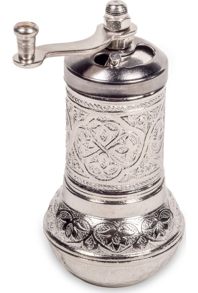 Handygoo Tombul Metalik Döküm Karabiber Değirmeni