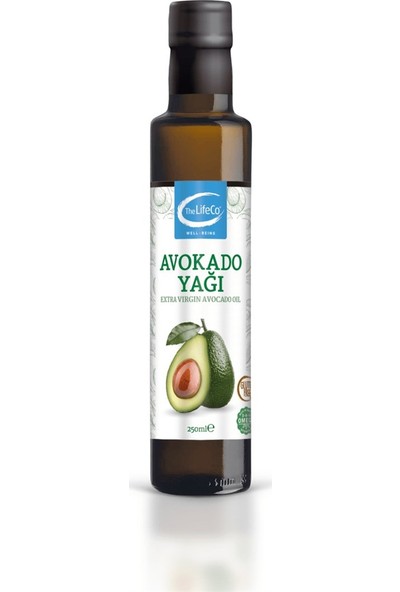 TheLifeCo Soğuk Sıkım Avokado Yağı 250ml (Glutensiz, Vegan) TheLifeCo Soğuk Sıkım Avokado Yağı 250ml (Glutensiz, Vegan)