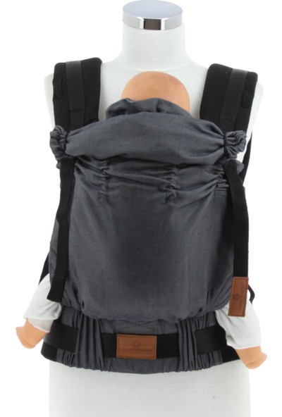 New Age Bebekle Büyüyen %100 Pamuklu Ergonomik Bebek Kanguru (0-4 Yaş) - MİST