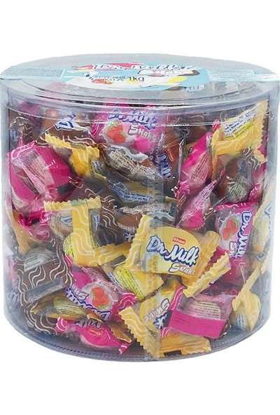 Elvan Dr Milk Shake Sütlü Dolgulu Sert Şekerleme 1 kg