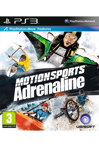 Motion Sports Adrenaline PS3 Oyun Motion Sports Adrenaline PS3 Oyun