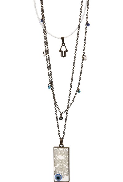 Halley Concept Özel El Yapımı Çiçek Tasarım Reçine Kadın Kolye