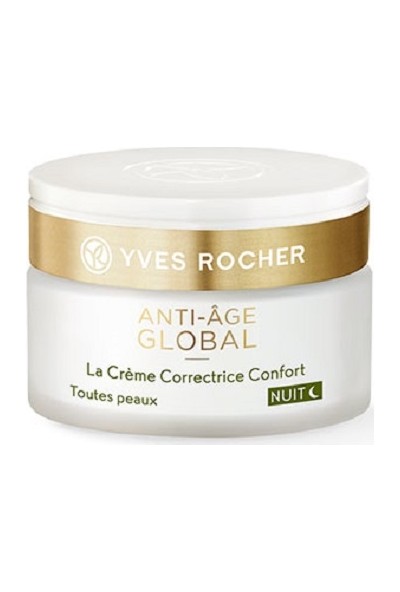 Yves Rocher Anti-Age Global - Gençleştirici ve Yenileyici Gece Kremi 50 ml Yves Rocher Anti-Age Global - Gençleştirici ve Yenileyici Gece Kremi 50 ml