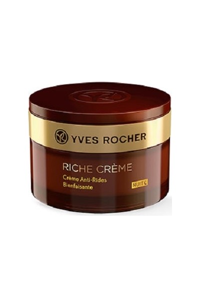 Yves Rocher Riche Creme - Besleyici Yenileyici Gece Kremi 50ML Yves Rocher Riche Creme - Besleyici Yenileyici Gece Kremi 50ML