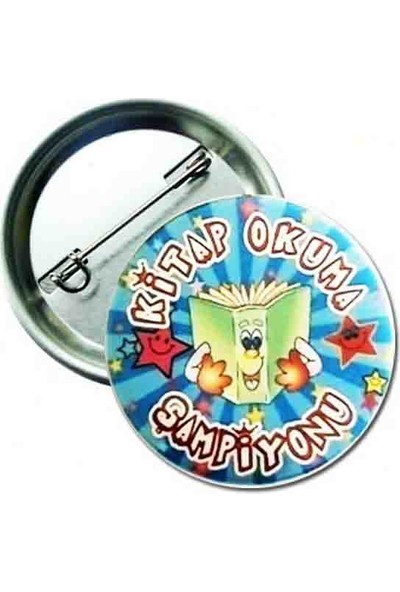 Hediye Panayırı Kitap Okuma Şampiyonu Rozeti 20'li