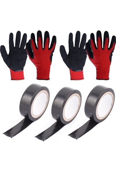 Mastercare 4'lü Premium Yanmaz İş Eldiveni Seti + 3 İzole Bant 428040 Mastercare 4'lü Premium Yanmaz İş Eldiveni Seti + 3 İzole Bant 428040