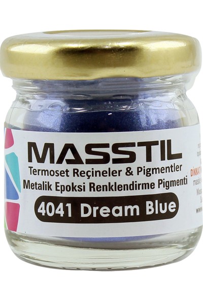 Masstil Metalik Renk Pigmenti Dream Blue Masstil Metalik Renk Pigmenti Dream Blue