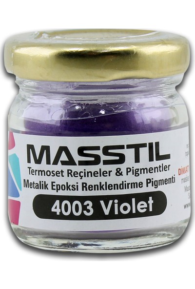 Masstil Metalik Renk Pigmenti Violet Masstil Metalik Renk Pigmenti Violet