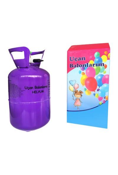 Acar Süs Uçan Balon + Helyum Gazı Tüpü 2,2 lt