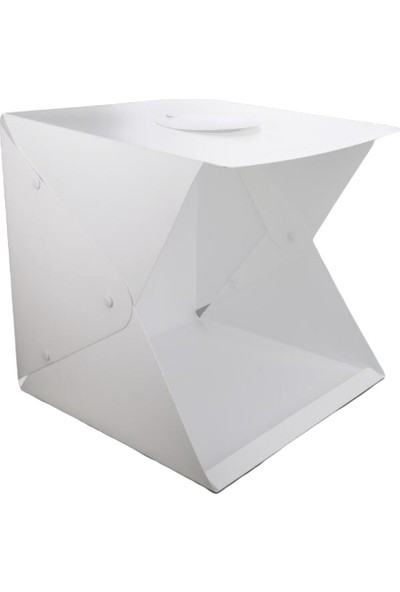 Valkyrie Çekim Çadırı LED USB 40 x 40 x 40 cm 6 Fonlu ( Siyah-Beyaz-Kırmızı-Yeşil-Sarı-Mavi )