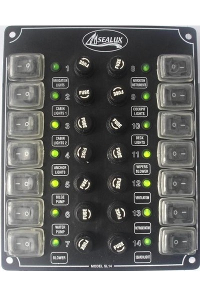Sealux Switch Panel Izoleli Küçük Sealux Switch Panel Izoleli Küçük