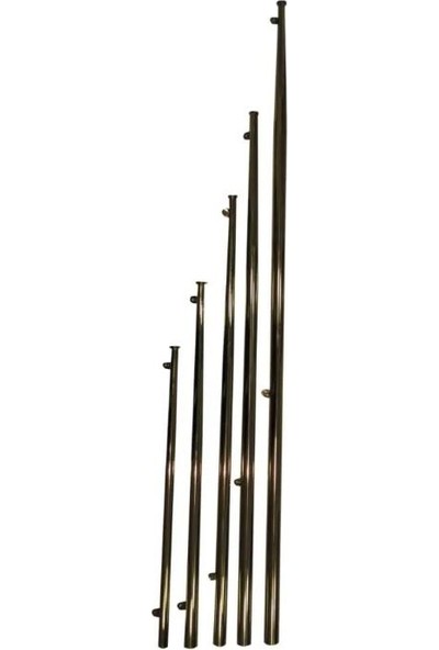 Bayrak Direği Konik Krom