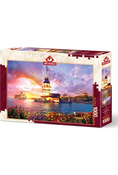 Art Puzzle Kız Kulesi 1000 Parça Puzzle