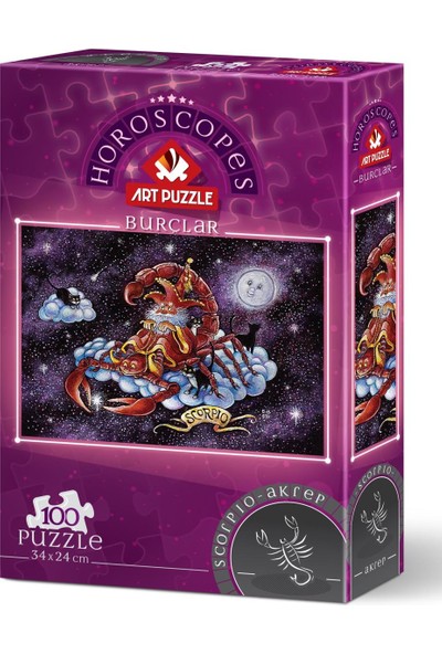 Art Puzzle Akrep Burcu 100 Parça Puzzle