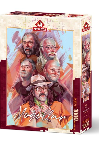 Art Puzzle Moğollar 1000 Parça Puzzle