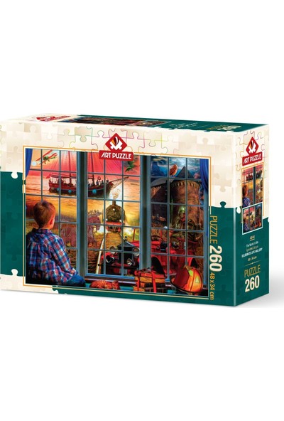 Art Puzzle Içimdeki Dünya 260 Parça Puzzle Art Puzzle Içimdeki Dünya 260 Parça Puzzle