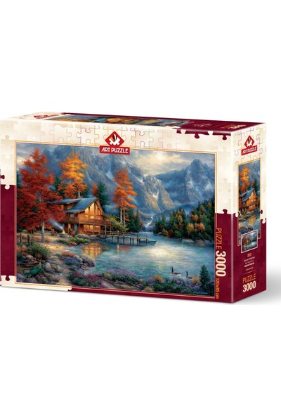Art Puzzle Güz Yansıması 3000 Parça Puzzle Art Puzzle Güz Yansıması 3000 Parça Puzzle