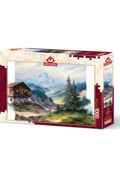 Art Puzzle Yeşil Vadi 1000 Parça Puzzle Art Puzzle Yeşil Vadi 1000 Parça Puzzle