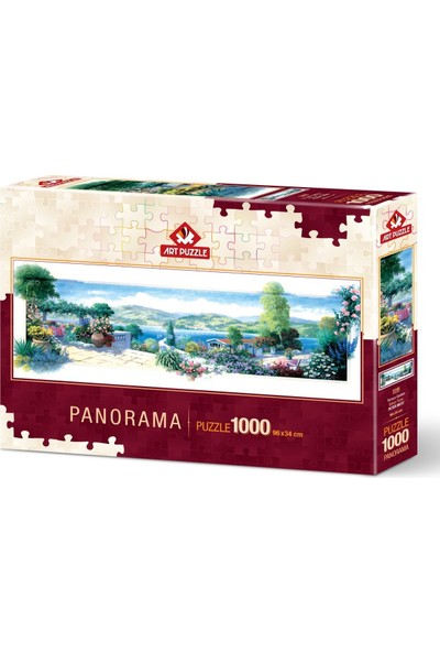 Art Puzzle Bahçe Teras 1000 Parça Panorama Puzzle Art Puzzle Bahçe Teras 1000 Parça Panorama Puzzle