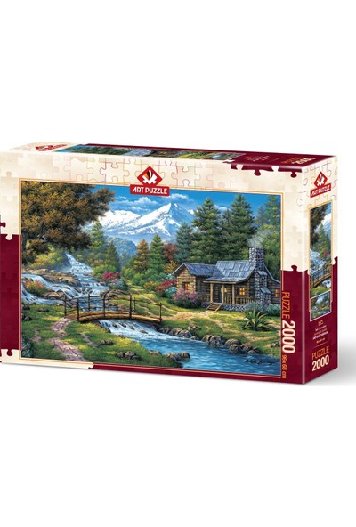 Art Puzzle Iki Küçük Şelale 2000 Parça Puzzle