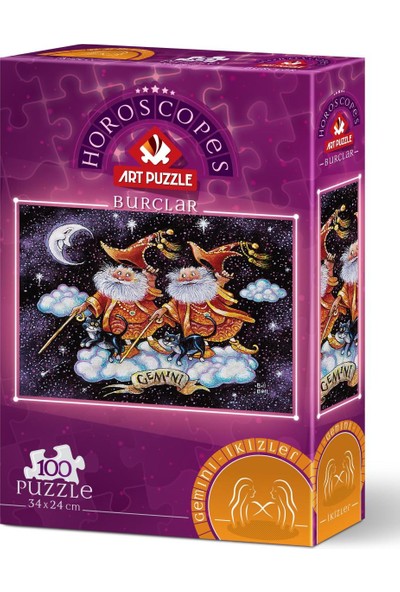 Art Puzzle Ikizler Burcu 100 Parça Puzzle