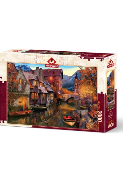 Art Puzzle Kanal Boyu Evleri 2000 Parça Puzzle
