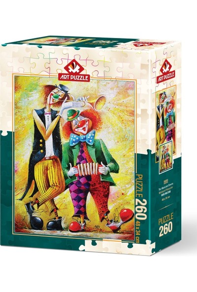 Art Puzzle Müzisyen Palyaçolar 260 Parça Puzzle