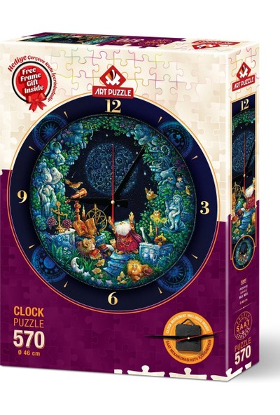 Art Puzzle Astroloji 570 Parça Saat Puzzle