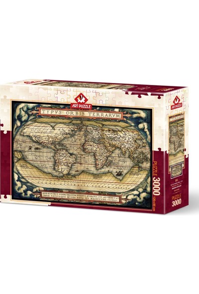 Art Puzzle Ilk Modern Atlas 1570 3000 Parça Puzzle Art Puzzle Ilk Modern Atlas 1570 3000 Parça Puzzle