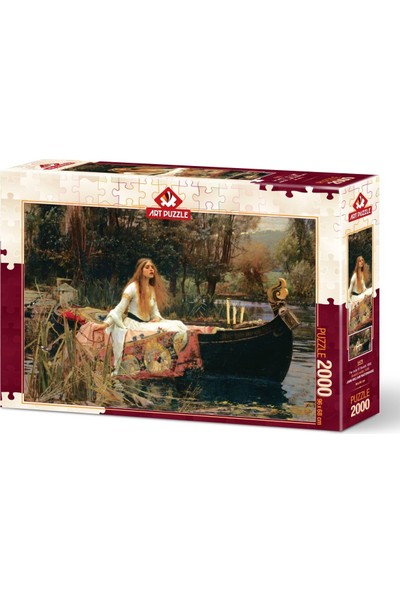 Art Puzzle Shalott Leydisi 1888 2000 Parça Puzzle Art Puzzle Shalott Leydisi 1888 2000 Parça Puzzle