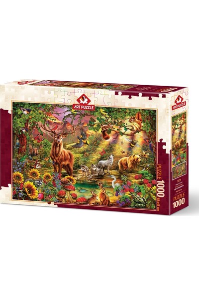 Art Puzzle Büyülü Orman 1000 Parça Puzzle Art Puzzle Büyülü Orman 1000 Parça Puzzle