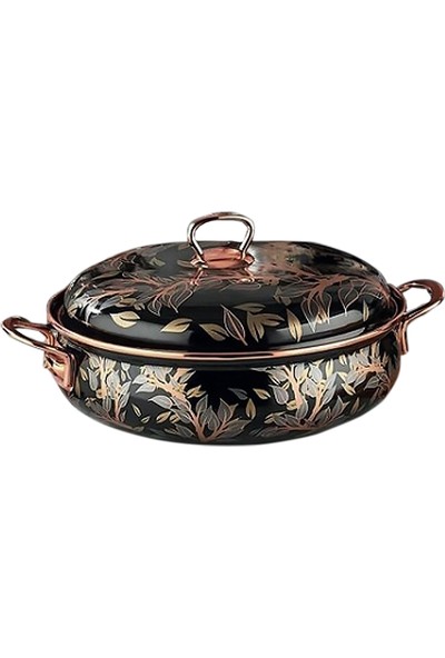 Paçi Elite Karnıyarık Tencere 26 cm Yaprak Desenli 200626 Paçi Elite Karnıyarık Tencere 26 cm Yaprak Desenli 200626