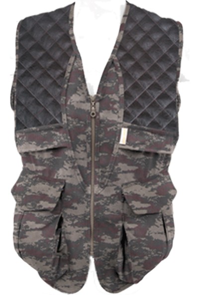 05 Puzzle Kamf + Suni Deri Darbelik - Av Yeleği-0235 05 Puzzle Kamf + Suni Deri Darbelik - Av Yeleği-0235