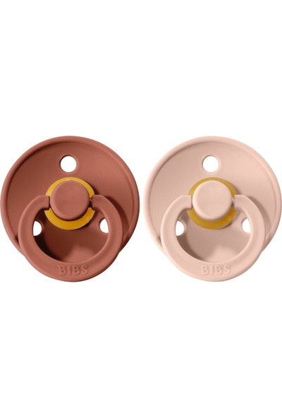 Bibs Colour İkili Emzik - Woodchuck - Blush