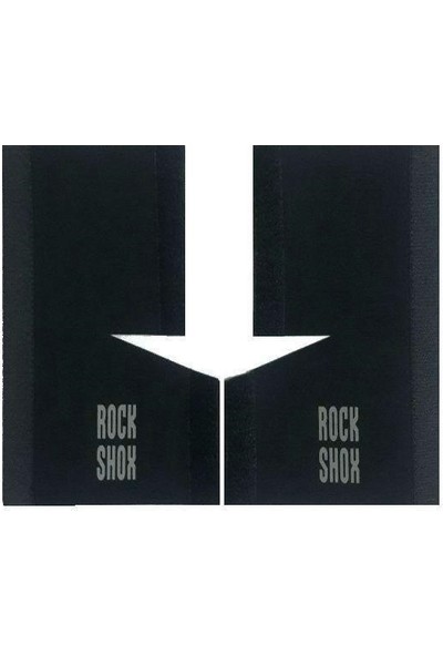 Doğa Rock Shox Baskılı Maşa Koruyucu/Kılıf