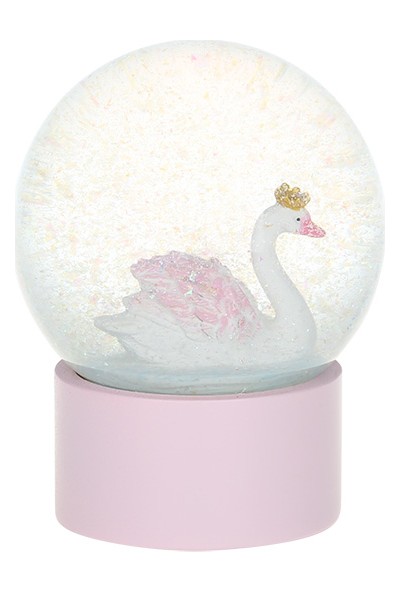 Pyrus Kar Küresi Kuğu 80 mm