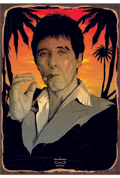 Marple's Scarface Poster Marple's Scarface Poster