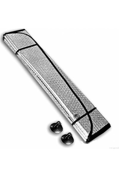 Tvet Ön Cam Metalize 60 x 130 cm Güneşlik Nikel Lüx Balonlu SK12673