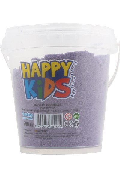 Happy Kids Kinetik Kum Mor 300 gr Kavanoz Happy Kids Kinetik Kum Mor 300 gr Kavanoz
