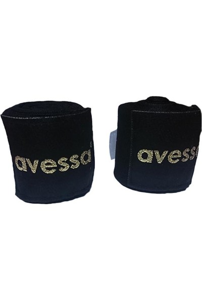 Avessa Boks Bandajı 3,5 M Siyah Bks-Bnj-S