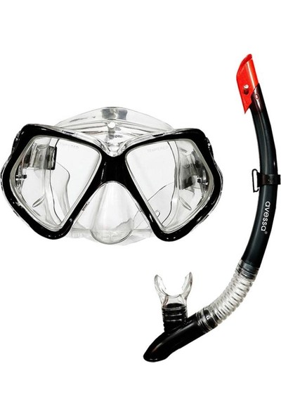 Avessa Şnorkel Set Siyah (M4206PS)