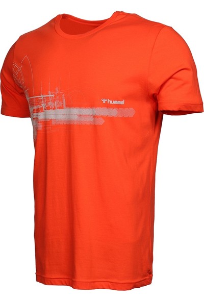 Hummel 911055-3442 Hmlyanis Bisiklet Yaka Regular Fit Düz Turuncu Erkek T-Shirt Hummel 911055-3442 Hmlyanis Bisiklet Yaka Regular Fit Düz Turuncu Erkek T-Shirt