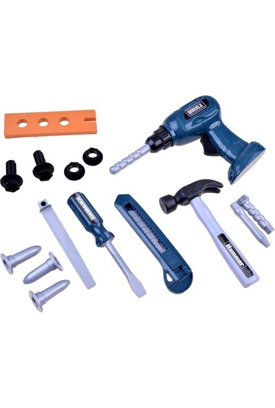 Toys e Toys Matkaplı 15 Parça Oyuncak Tamir Seti