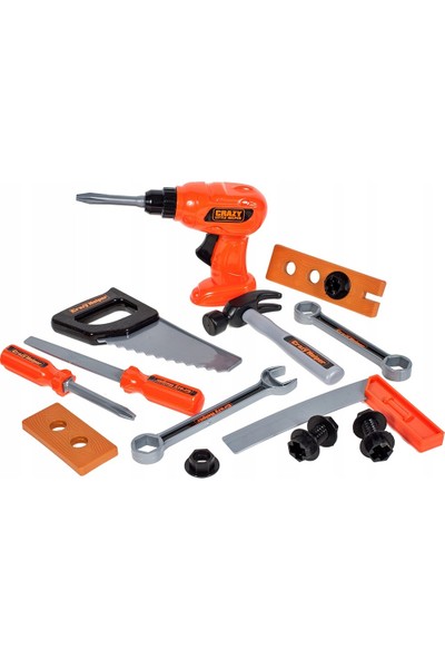 Toys e Toys Çantalı 18 Parça Oyuncak Tamir Seti