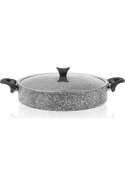 TAÇ-3466 Ultra Granit Basık Tencere 32CM TAÇ-3466 Ultra Granit Basık Tencere 32CM