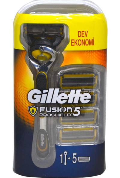 Gillette Fusion5 Proshield Tıraş Makinesi + 5 Yedek Bıçak Gillette Fusion5 Proshield Tıraş Makinesi + 5 Yedek Bıçak